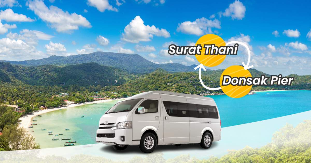 Private City Transfers between Surat Thani and Donsak Pier by Raja Ferry - Klook États-Unis